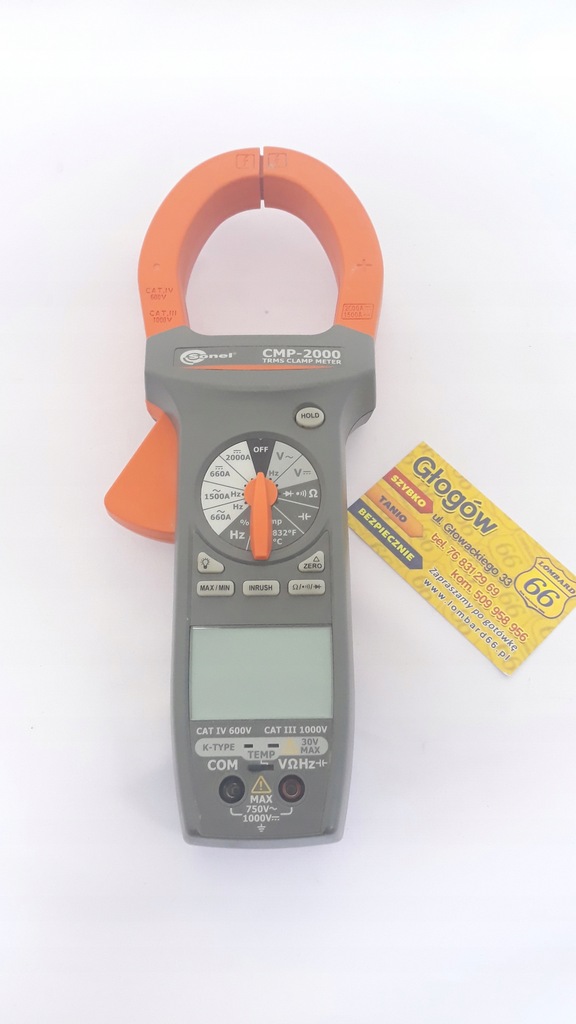 Sonel CMP-2000 - Cyfrowy miernik cęgowy LOMBARD66 - 7558552543 ... Sonel CMP-2000 - Cyfrowy miernik cęgowy LOMBARD66 - 7558552543 ...