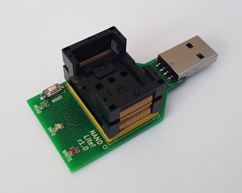 Programator pamięci NAND Lite! TSOP48 K9GAG08U0E - 7000901435 - oficjalne archiwum Allegro