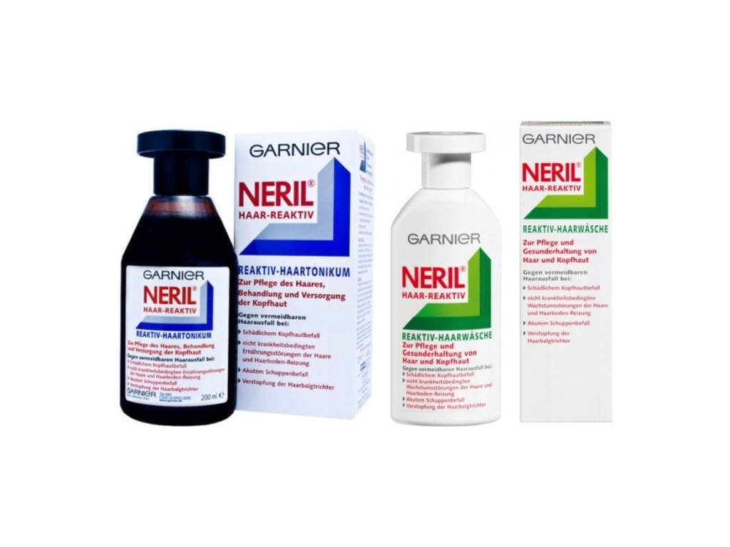 ZESTAW Garnier Neril - Tonik 200ml + Szampon 200ml - 7474736745 ...