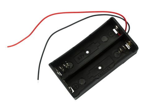 AKKUMULÁTOR TARTÓ KOSÁR 2x 18650 AKKUMULÁTORHOZ 2S 7,4V, (0088898902316) • Ár, Vélemények - Allegro